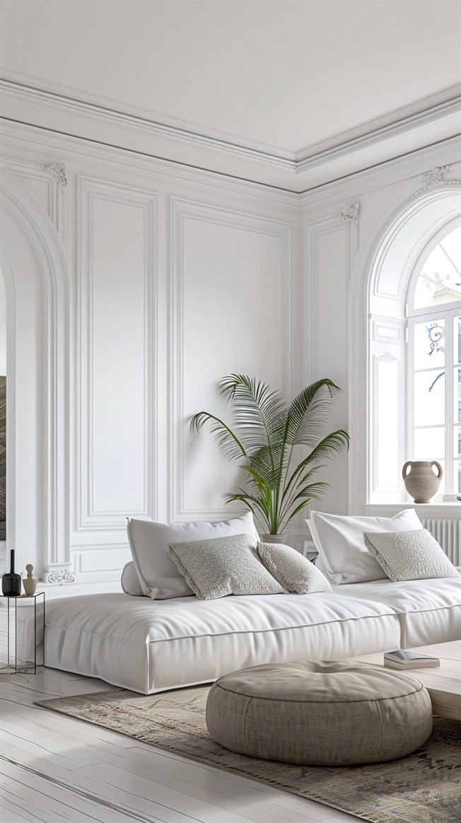 50+ Chic white living room ideas for a Dreamy Space - DecorwithEva