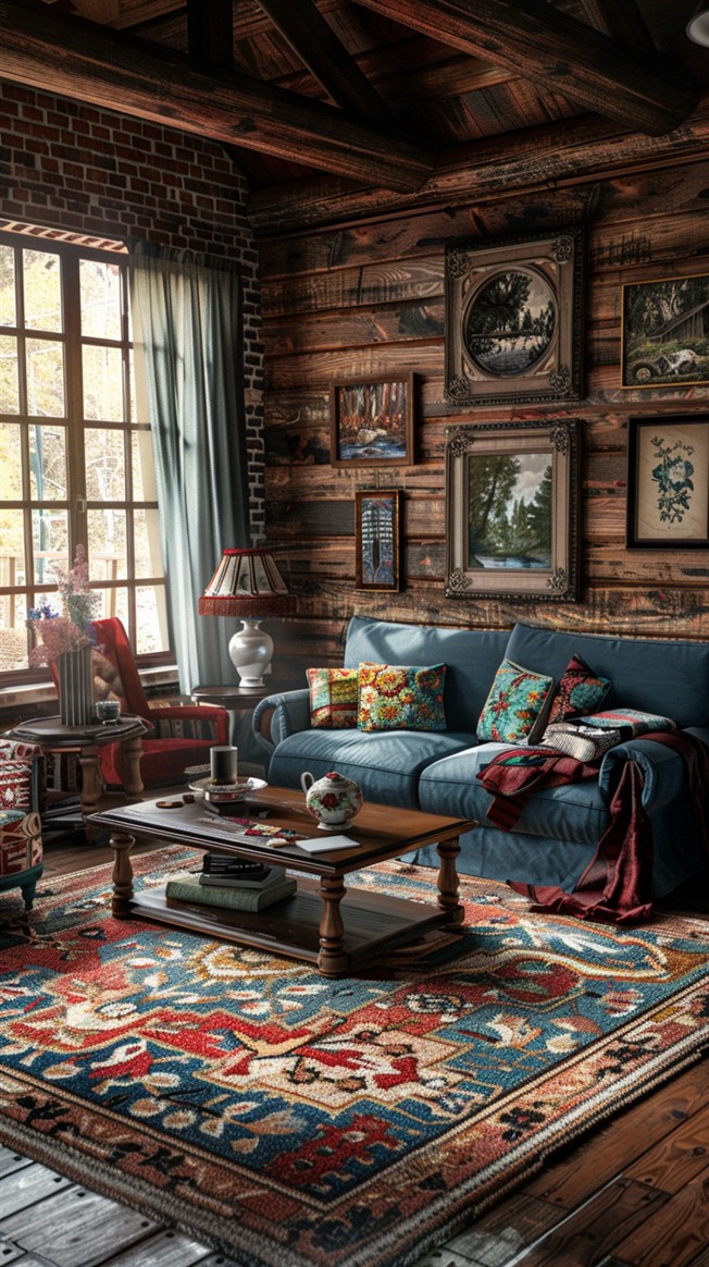 48+ Stunning Country Living Room to Spark Your Imagination - DecorwithEva