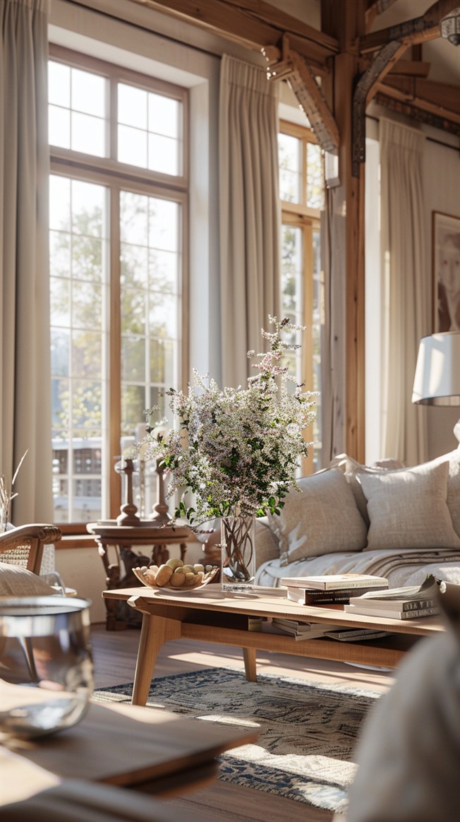 48+ Stunning Country Living Room to Spark Your Imagination - DecorwithEva