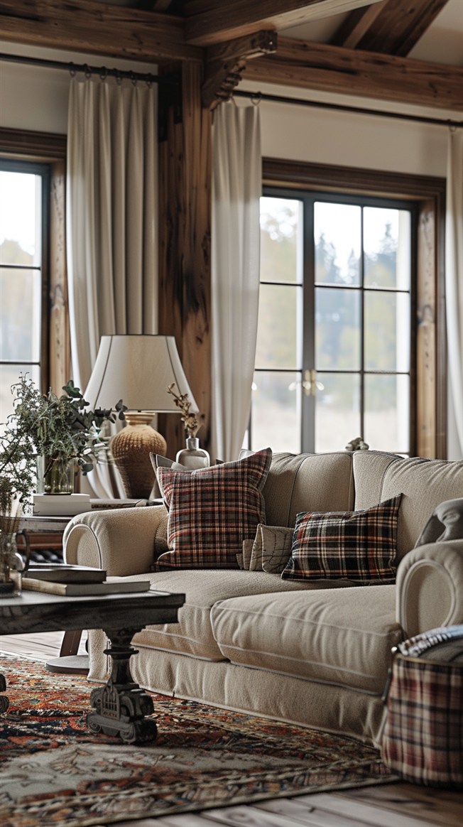 48+ Stunning Country Living Room to Spark Your Imagination - DecorwithEva