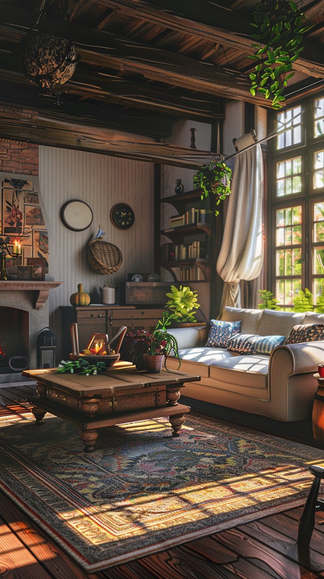 48+ Stunning Country Living Room to Spark Your Imagination - DecorwithEva