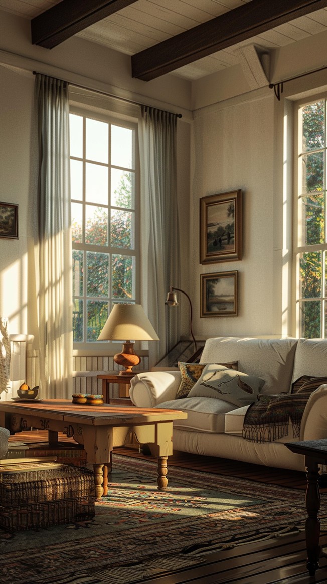 48+ Stunning Country Living Room to Spark Your Imagination - DecorwithEva