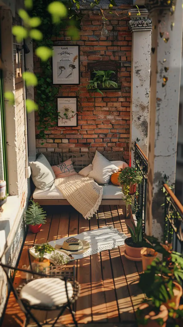 50+ Stunning Small Apartment Balcony ideas - DecorwithEva