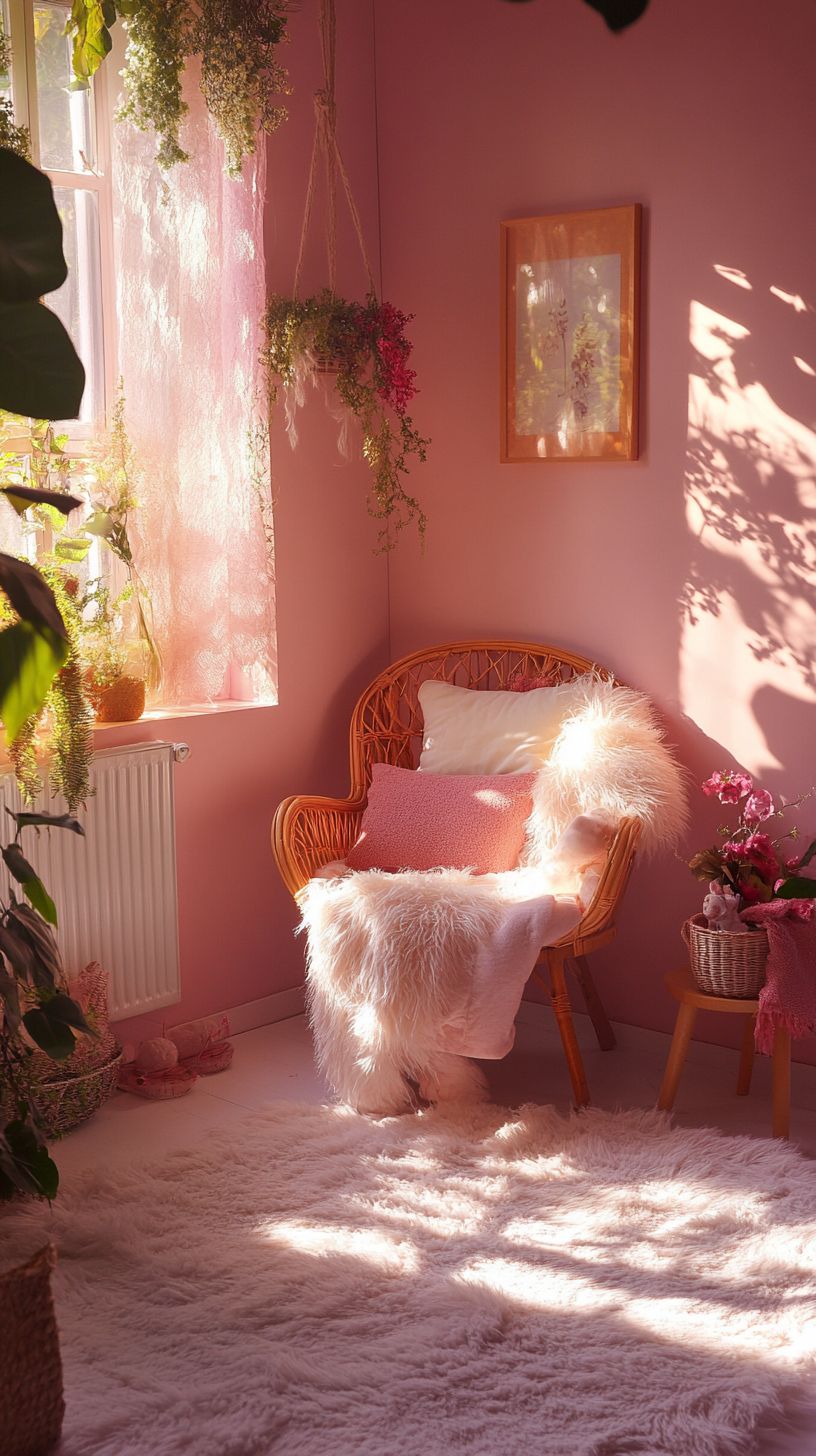 30+ Vibrant and Unique Pink room Ideas - DecorwithEva