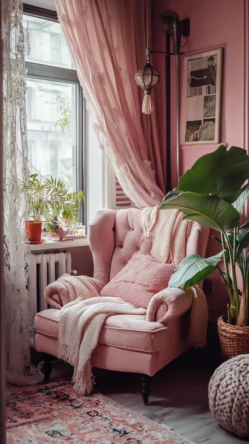 30+ Vibrant and Unique Pink room Ideas - DecorwithEva